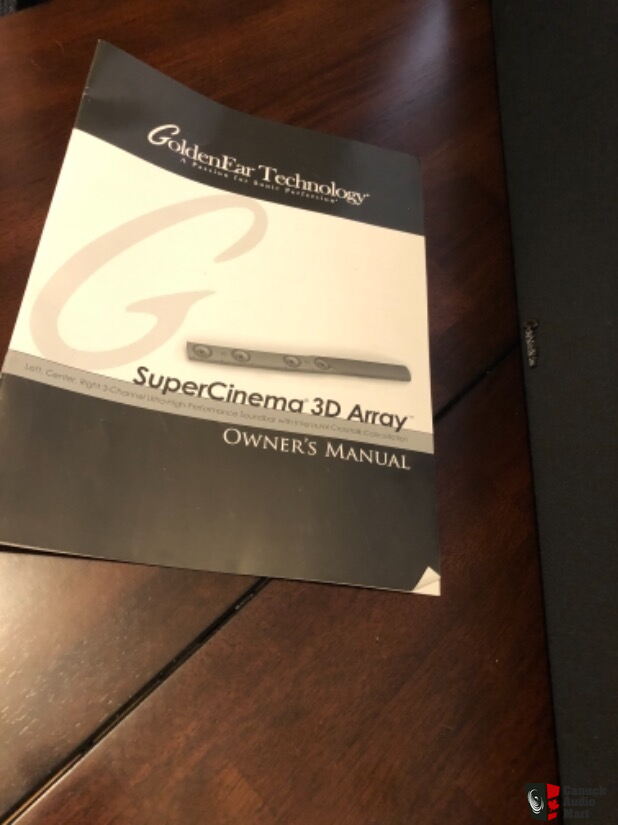 GoldenEar Technology - 3D Array speaker and ForceField 4 powered ...