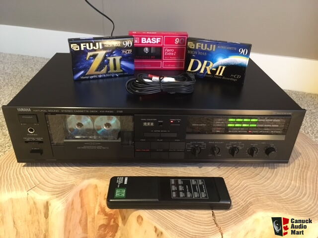 Yamaha KX-R430 Auto reverse Cassette deck package- 10/10(One owner ...