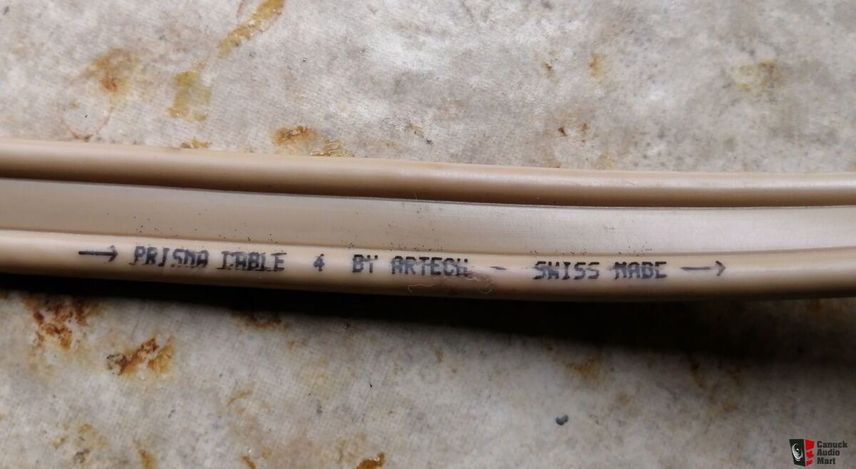 PRISMA Cables 4 by Artech made in Swiss with Puresonic bananas or ...