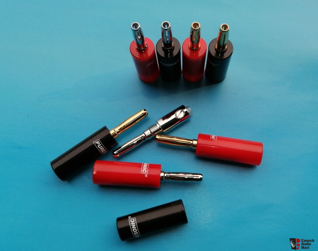 PRISMA Cables 4 by Artech made in Swiss with Puresonic bananas or ...