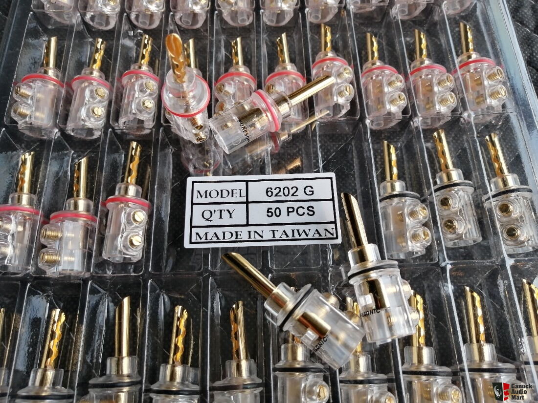 PRISMA Cables 4 by Artech made in Swiss with Puresonic bananas or ...