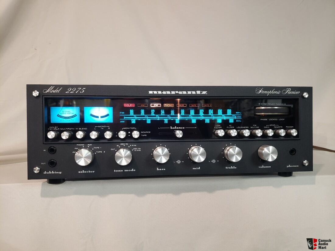 Marantz 2275 black face receiver Photo #2890892 - Canuck Audio Mart