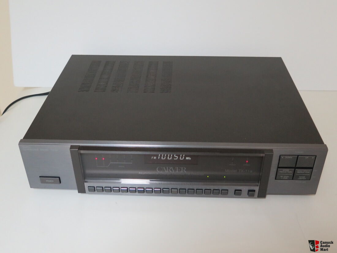 Carver TX-11A Tuner For Sale - Canuck Audio Mart