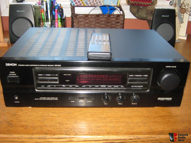 Denon AVR-800 Audio Video Surround Receiver Photo #289152 - Canuck ...