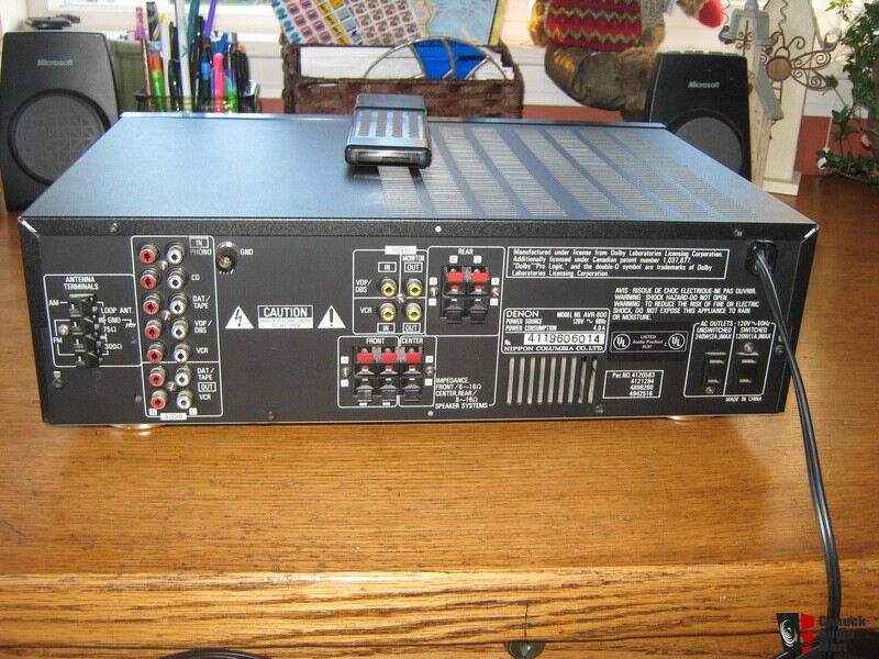 Denon AVR-800 Audio Video Surround Receiver Photo #289154 - Canuck ...