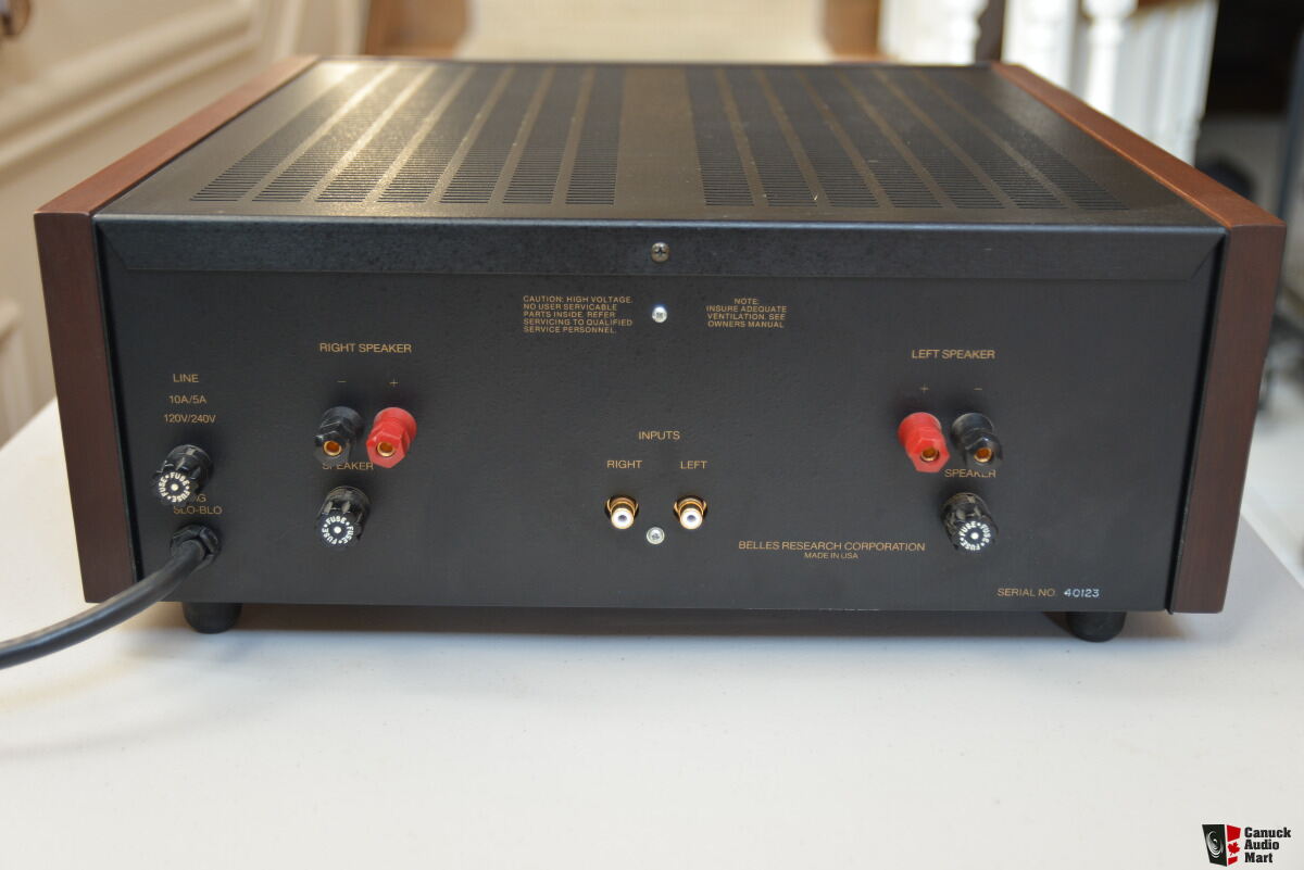 Belles 400 power amplifier Photo #2896109 - Canuck Audio Mart