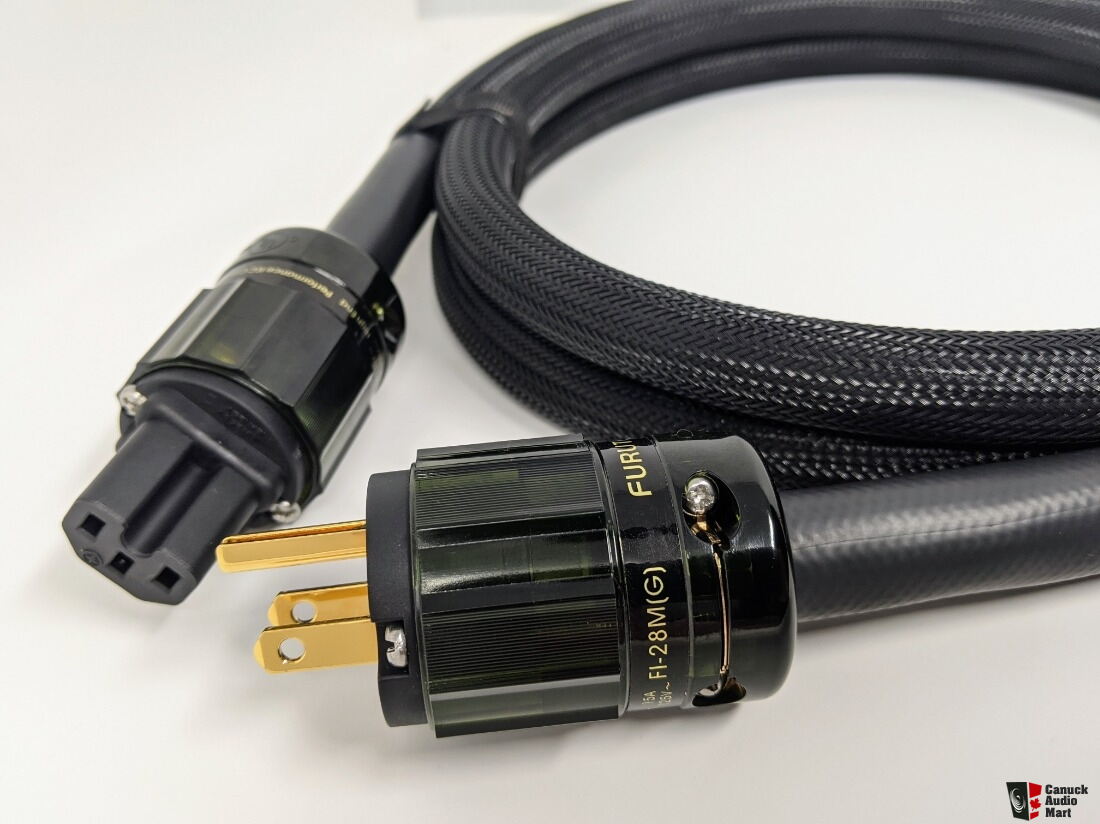 10 AWG pure copper power cord with Genuine Furutech Fi-28(G) plugs & FP ...