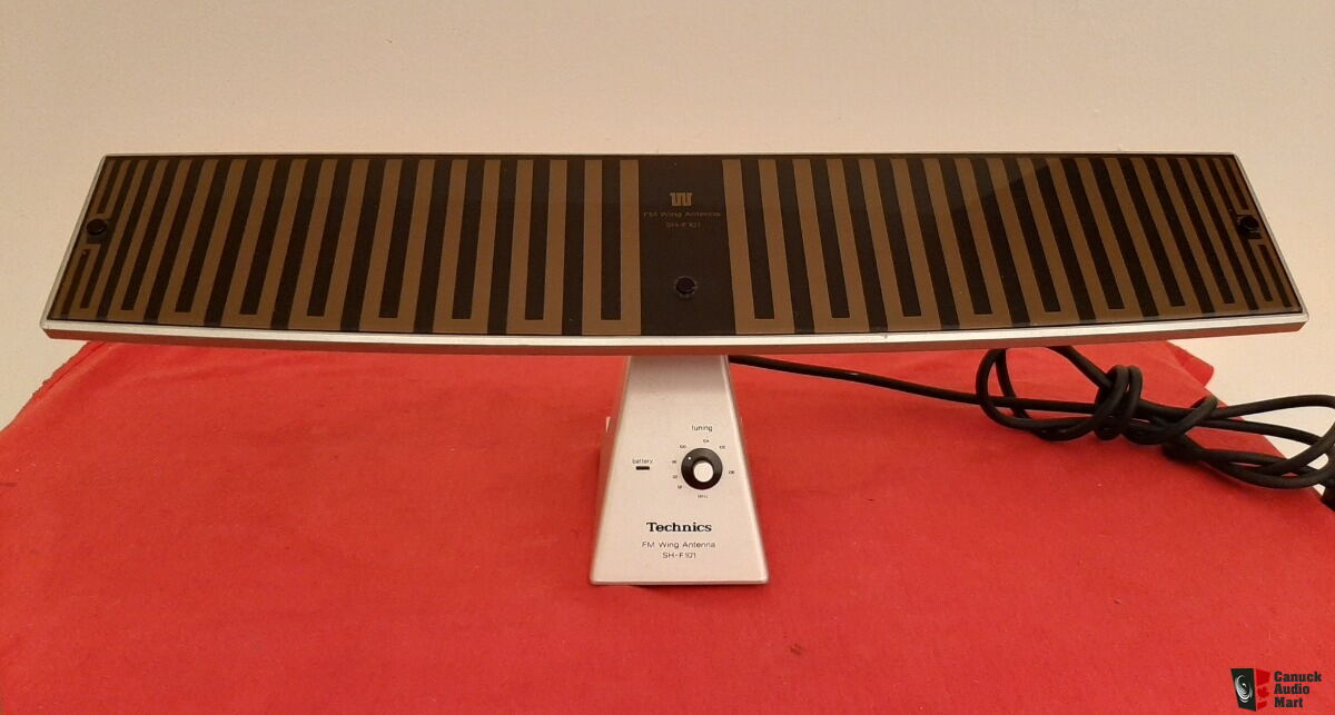 Near MINT!!!-TECHNICS SH-F101 Wing FM Antenna+Manual-SOLD on KIJIJI ...