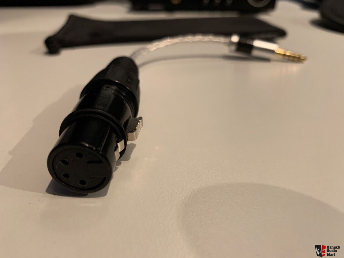 4.4mm to 4 pin XLR female adapter Photo #2899223 - Canuck Audio Mart