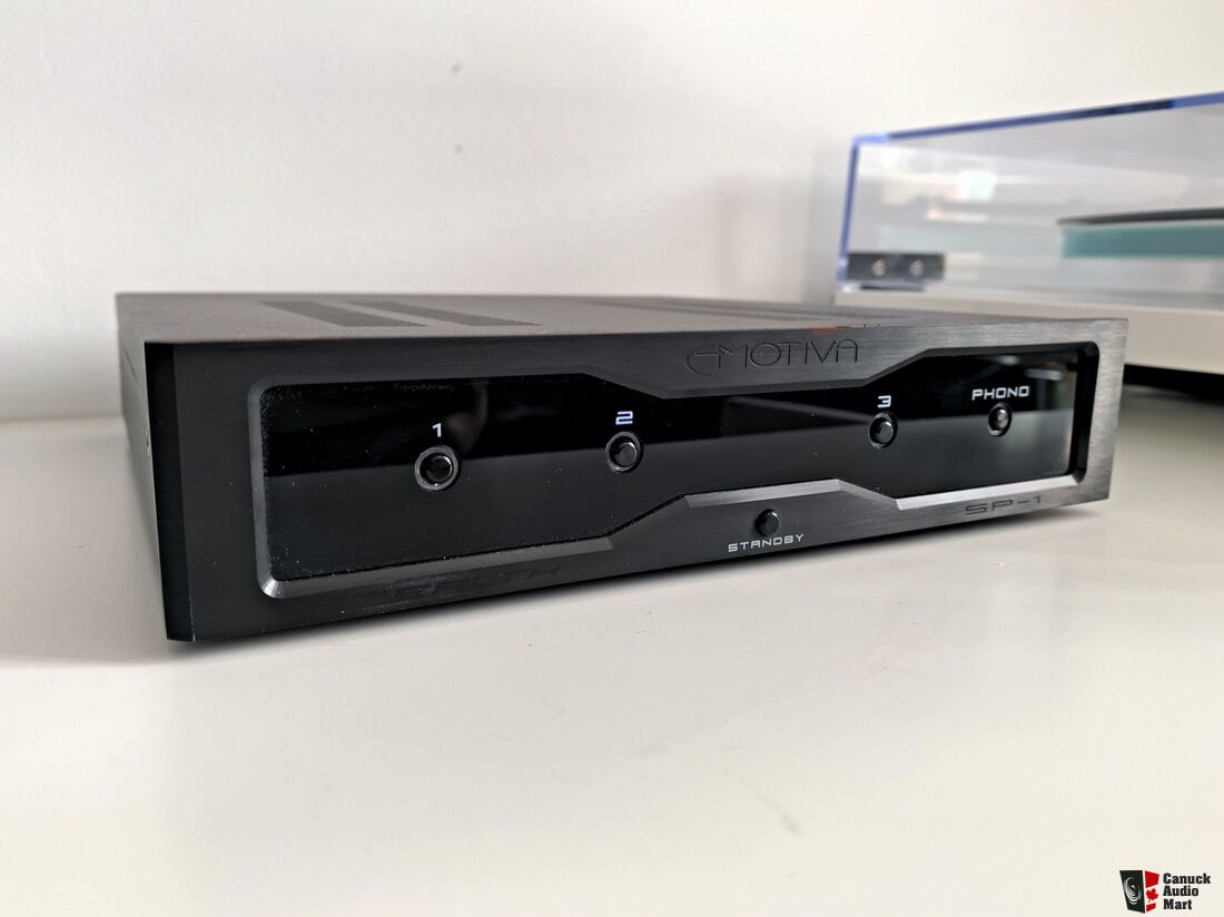 Emotiva Stealth SP-1 MM/MC Phono Preamp with Analog Source Selector ...