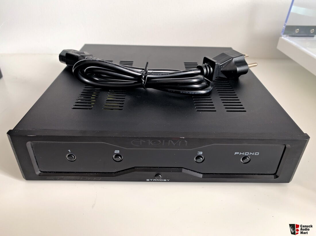 Emotiva Stealth SP-1 MM/MC Phono Preamp with Analog Source Selector ...
