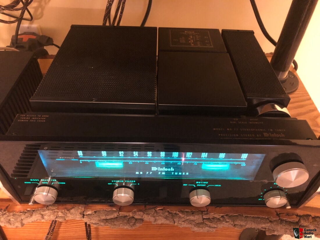 McIntosh MR77 Tuner Photo #2902396 - Canuck Audio Mart