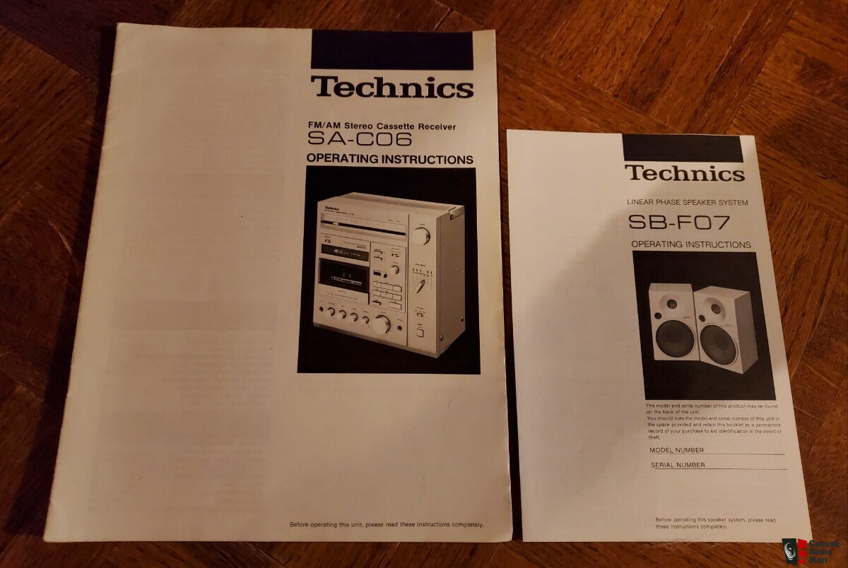 SALE PENDING- Rare Technics SA-C06 Stereo BoomBox('82)- AS IS Photo ...