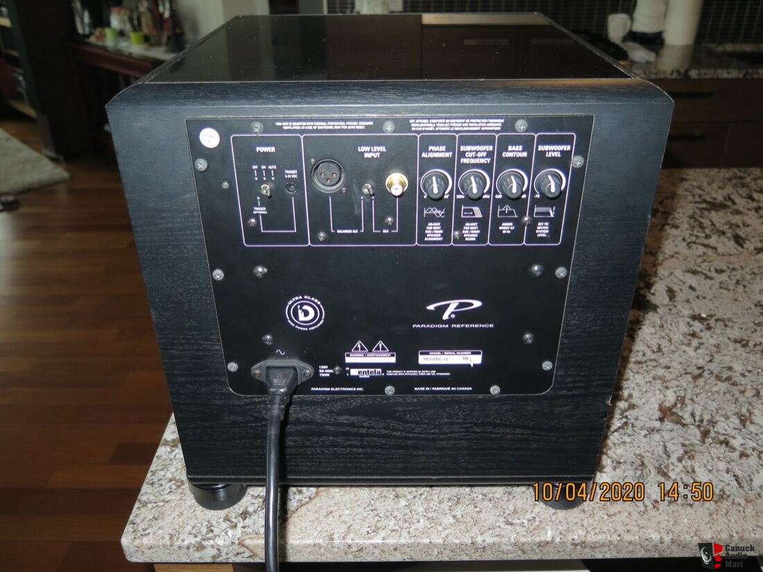 Paradigm Reference Seismic-12 Subwoofer ** Reduced Photo #2904731 ...