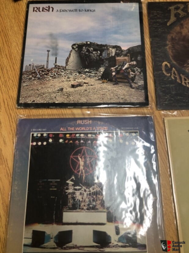 RUSH Collection of 6 albums $50.00 REDUCED again For Sale - Canuck ...