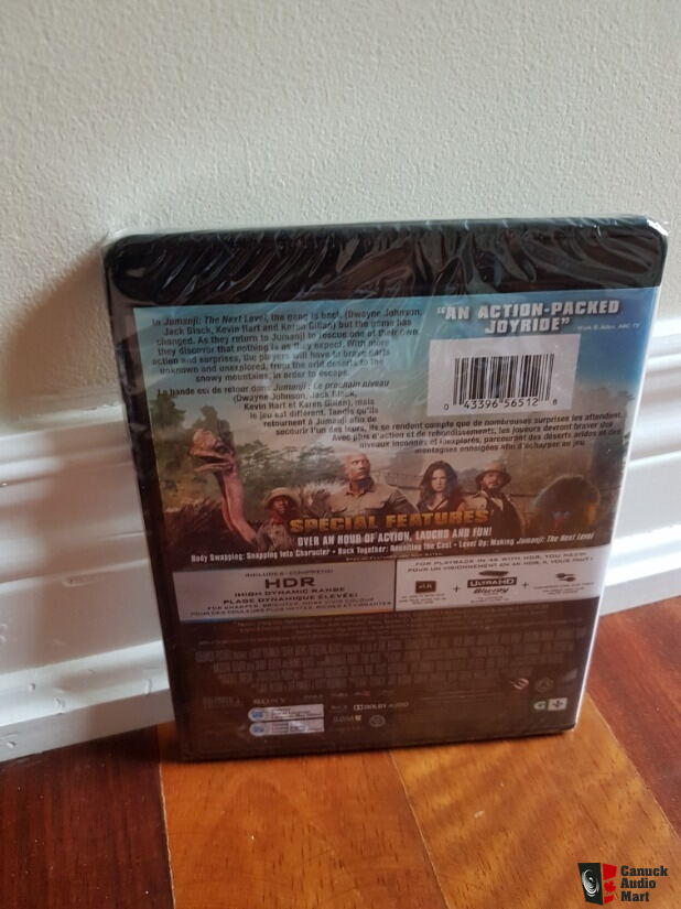 Jumanji The next level 4K Sealed - Jumanji The next level 4K 2019 Photo ...