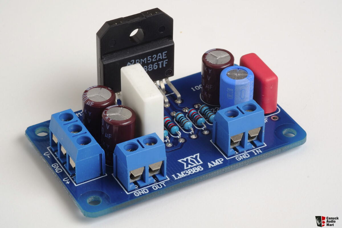 XY LM3886 amp boards (finished) - Qty: 2 For Sale - Canuck Audio Mart