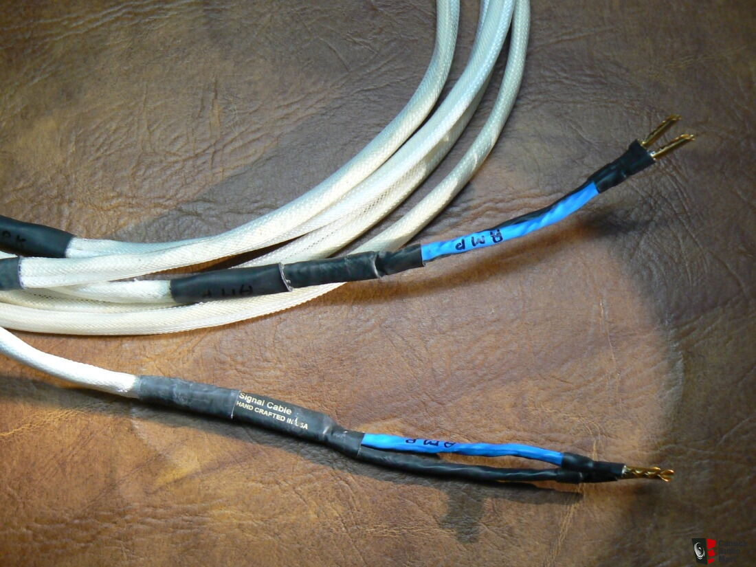 SIGNAL Cable High Resolution Reference speaker cables 10 feet Photo ...