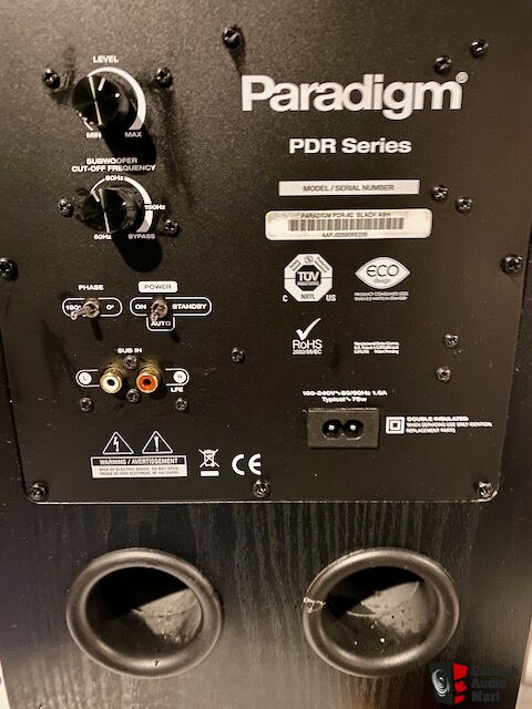 Paradigm PDR 80 Subwoofer Photo #2913116 - Canuck Audio Mart
