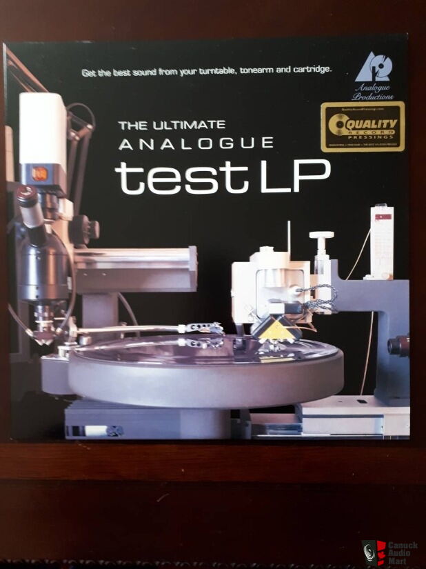 FOR SALE: Analog Productions - Ultimate Analog Test LP - Barry Wolifson ...