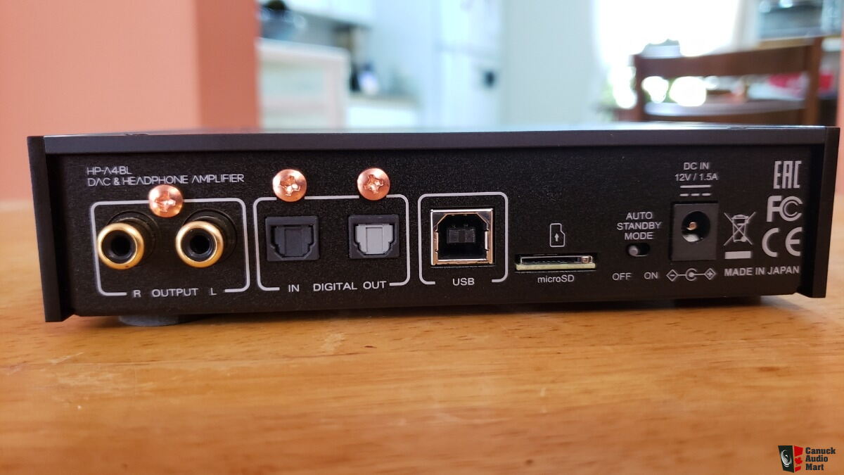 Fostex HP-A4BL DAC and Headphone Amplifier Photo #2922072 - Canuck ...
