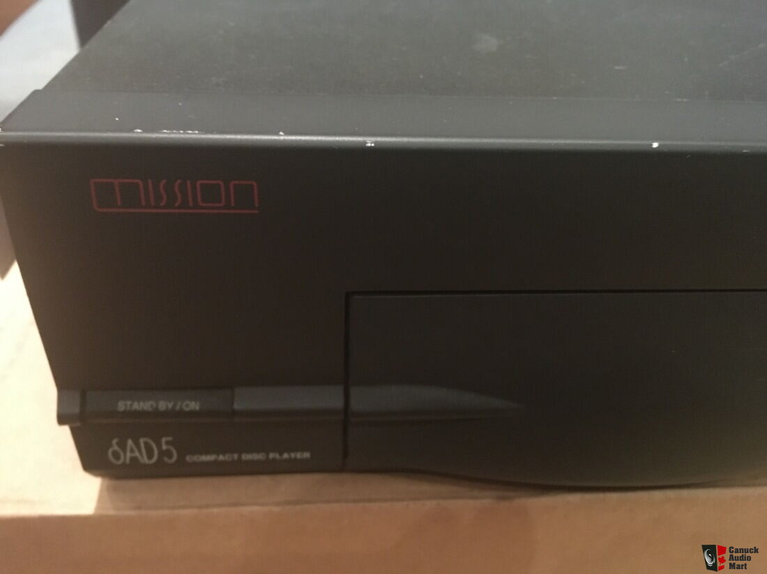 Mission DAD5 CD player + matching digital-audio converter DAC5 For Sale ...