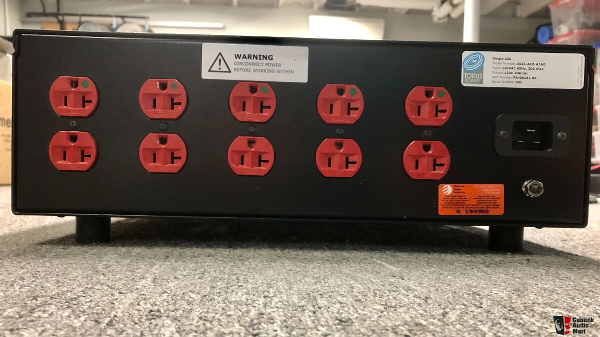 Torus Single 20A Power Conditioner Photo #2922623 - Canuck Audio Mart