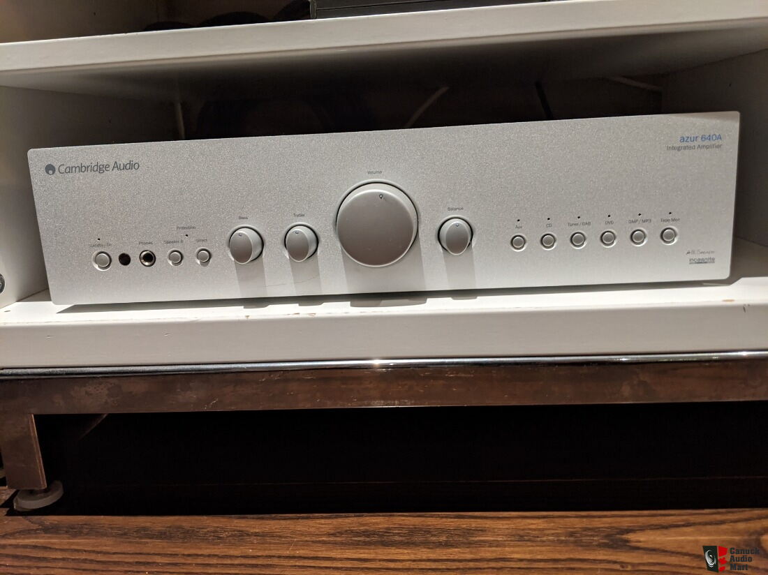 Cambridge Audio azur 640A Integrated Amplifier Photo #2922677 - UK ...