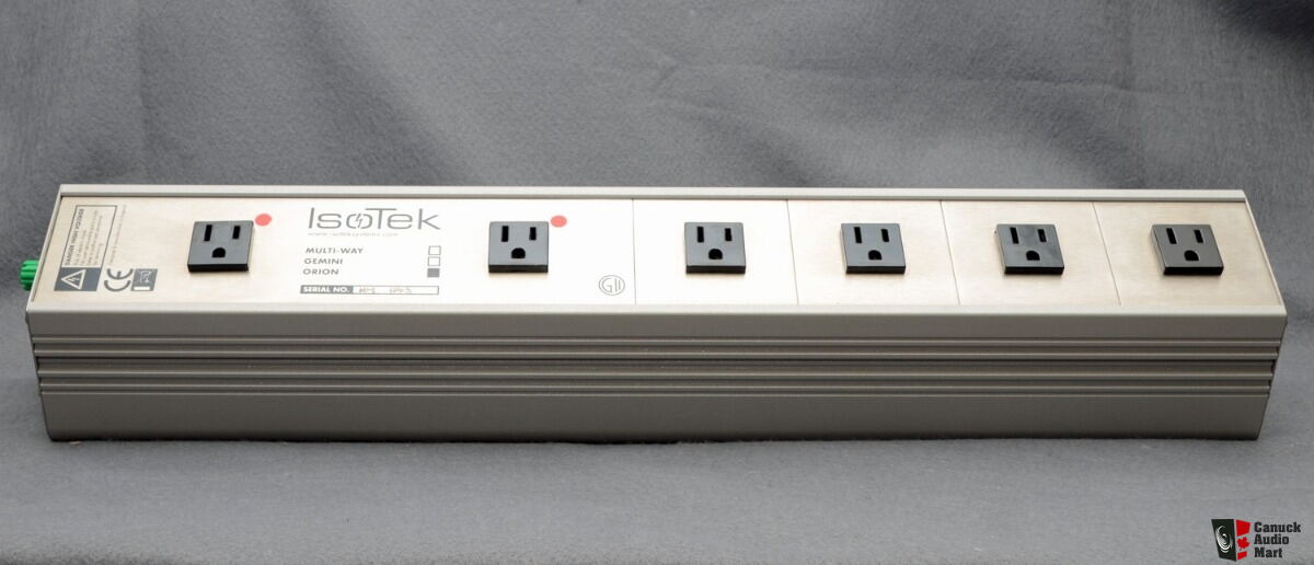 IsoTek Orion 6-outlet power conditioner/surge protector Dealer Ad ...