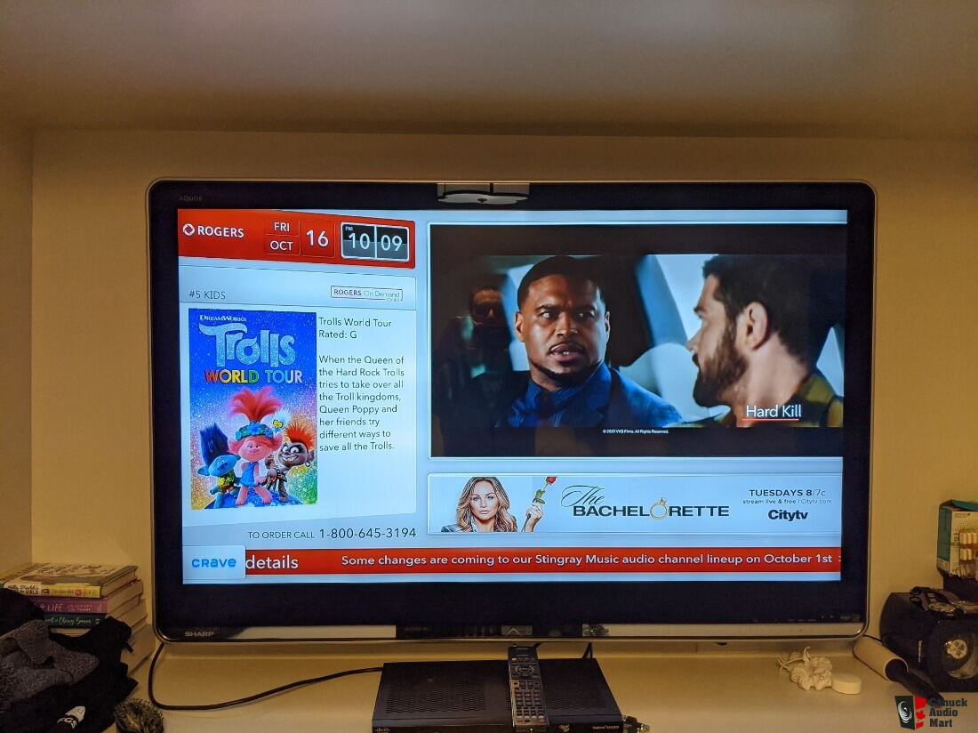 Sharp 52" LCD TV with Base - LC-52LE820UN - $400 OBO Photo #2925745 ...