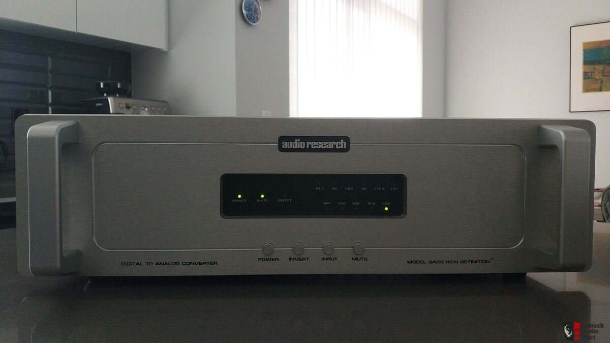 Audio Research DAC 8 Digital-to-Analog Converter For Sale - Canuck ...