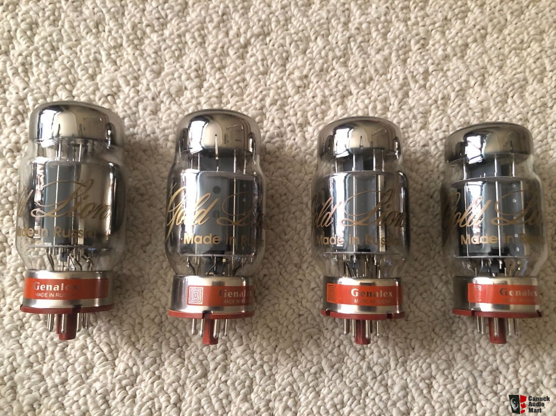 Genalex Gold Lion KT88 power tubes For Sale - Canuck Audio Mart
