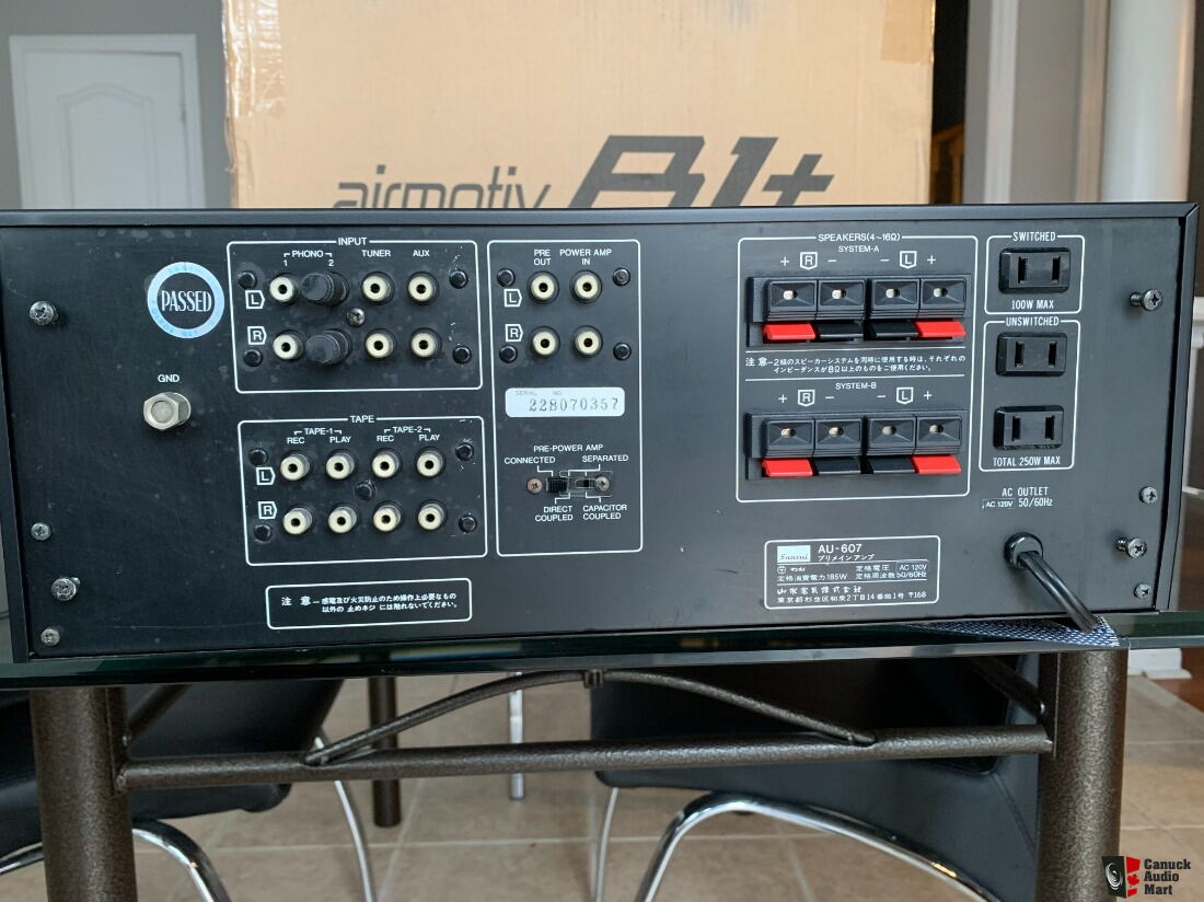 Sansui AU-607 Integrated perfectly working NA Voltage Photo #2931435 ...