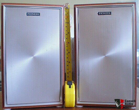 PIONEER CS-51 MINI BOOKSHELF 16 OHM / 20 WATT TUBE AMP SPEAKERS Photo ...