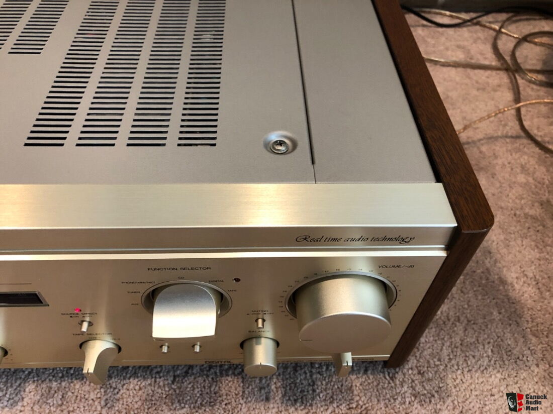 Very Rare TOTL Denon PMA-890DG Gold Integrated Amp, Minty w/ Orig Box ...