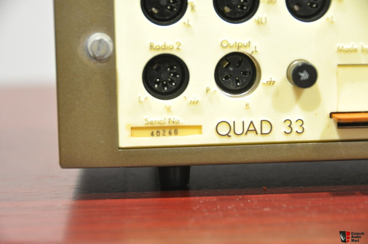 Quad 33 Preamplifier Photo #2938690 - Canuck Audio Mart