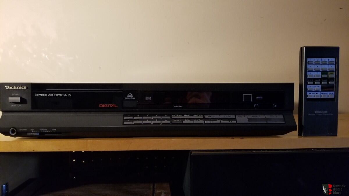 Technics SL-P2 Vintage 1985 CD Player For Sale - US Audio Mart