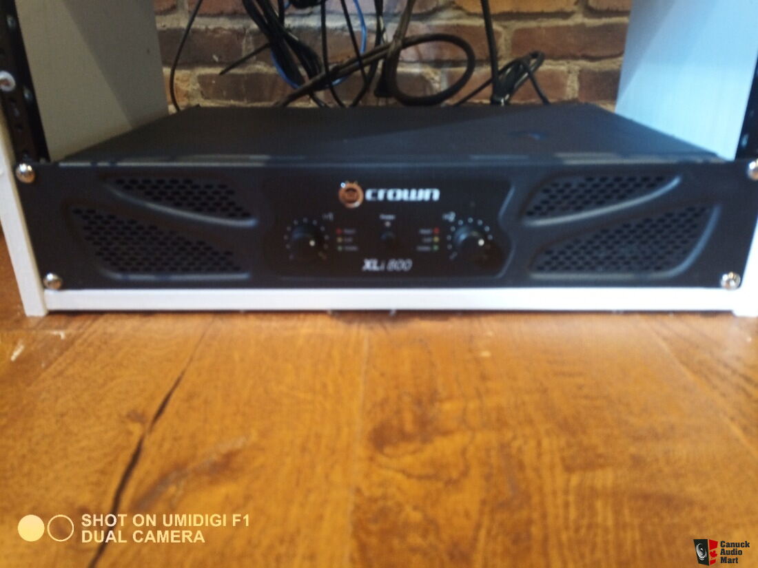 Crown XLi800 amplifier Photo #2939528 - Canuck Audio Mart