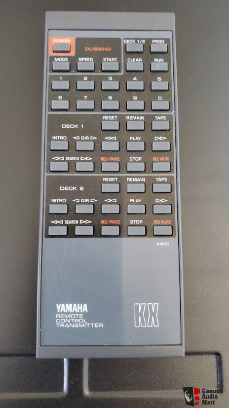 UPDATED PRICE - Yamaha KX-W952 Dual Cassette Deck with Remote Control ...