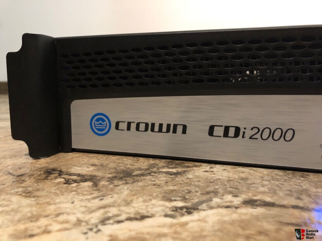 Late 2019 still under 3 Year transferable warranty Crown's CDi 2000 ...