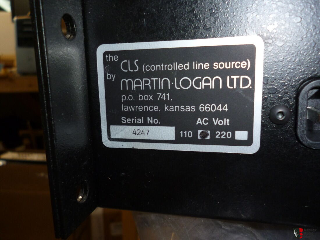 martin Logan CLS power modules Photo #2947689 - UK Audio Mart