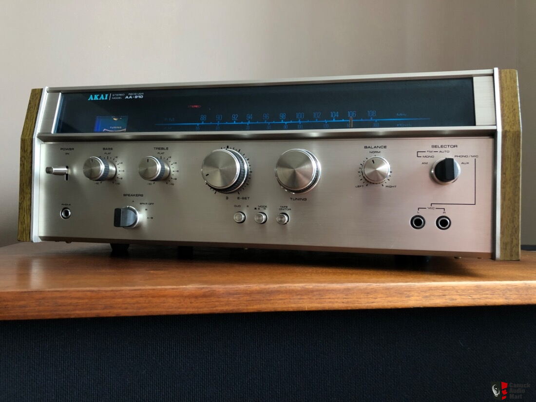 Refurbished 1975 AKAI AA-910 Receiver Japan Made Photo #2947860 ...