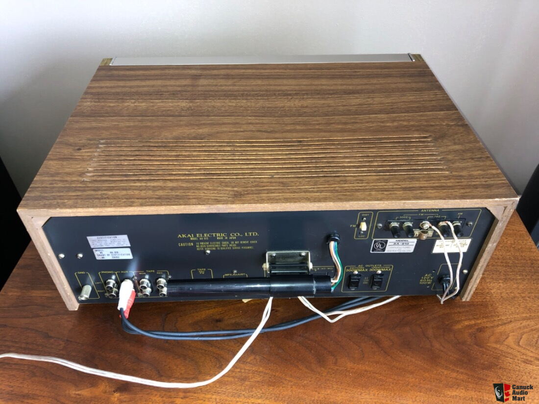 Refurbished 1975 AKAI AA-910 Receiver Japan Made Photo #2947860 ...