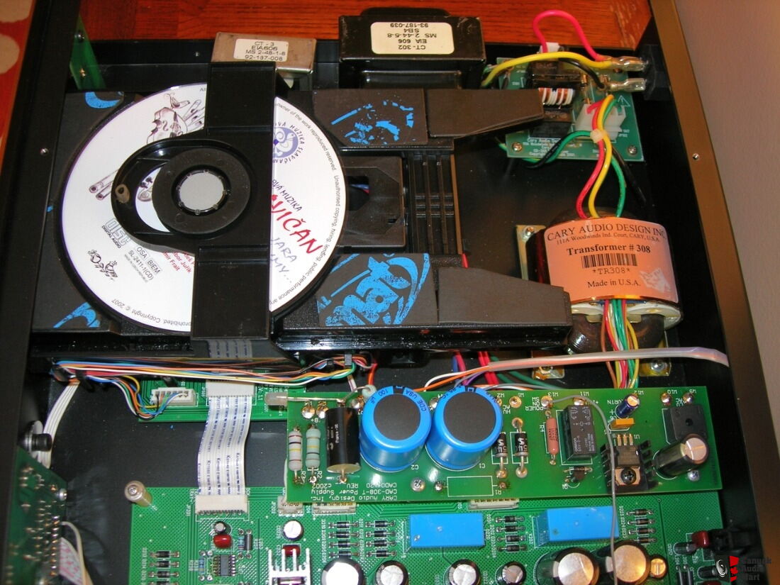 Cary Audio CD Player/Transport HDCD 308T Tube 96/24bit Photo #2949205 ...
