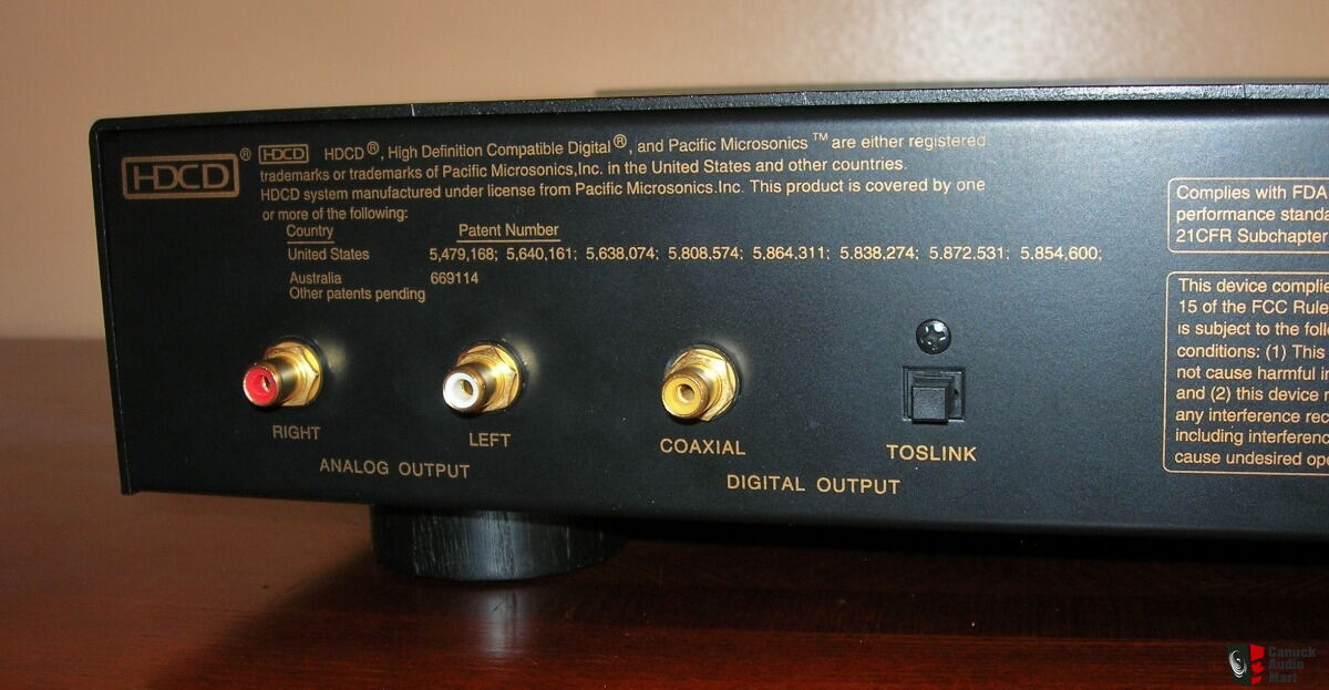 Cary Audio CD Player/Transport HDCD 308T Tube 96/24bit Photo #2949216 ...
