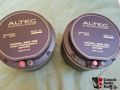 Altec 288-16G original diaphramg For Sale - Canuck Audio Mart