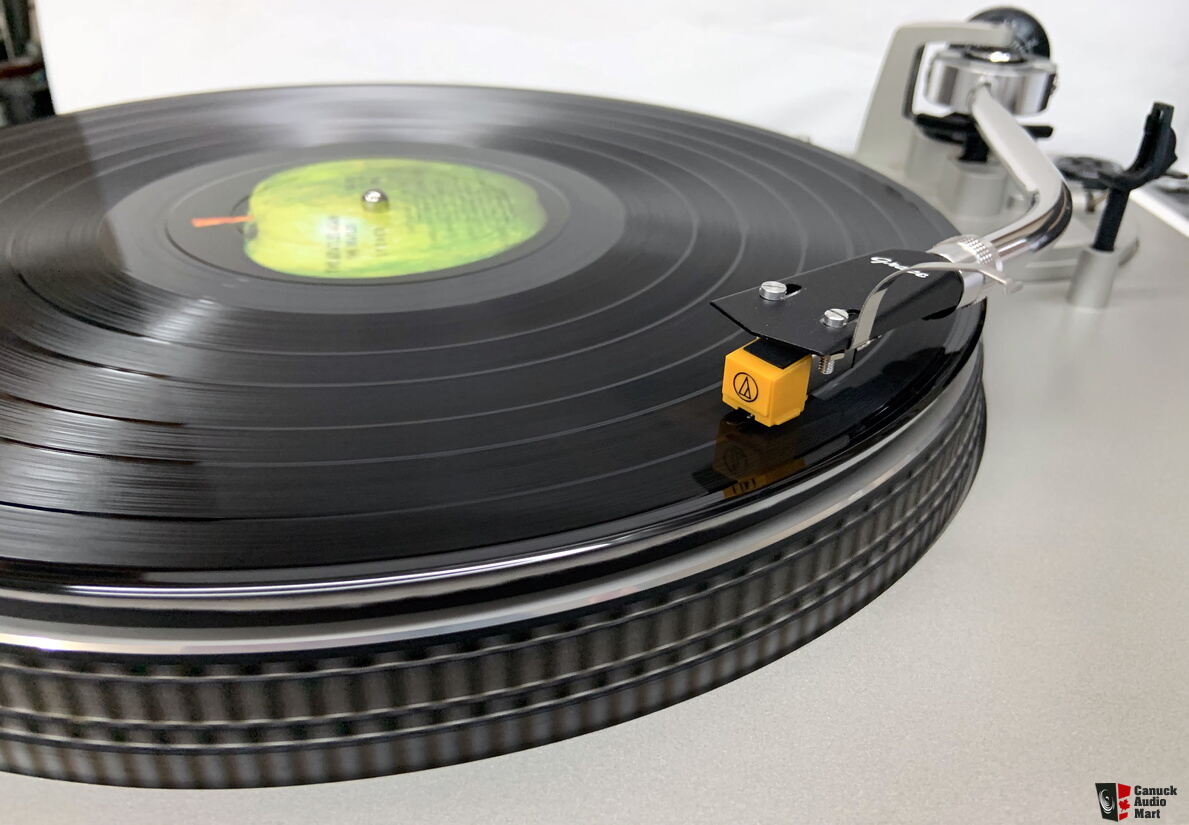 Technics SL-D1 Direct Drive Turntable with new Audio Technica CN5625AL ...