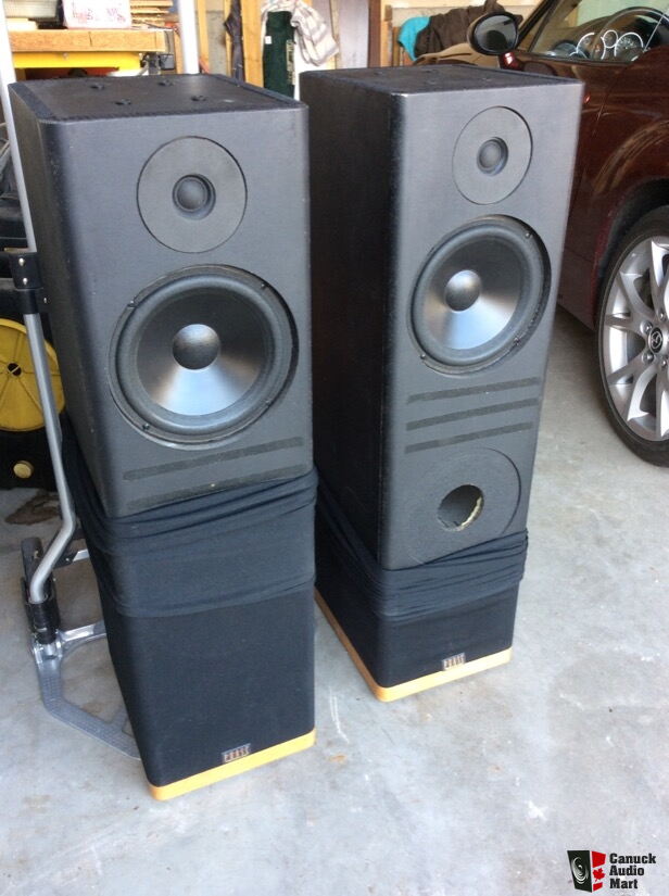 PHASE TECHNOLOGY 7t, rare, made in USA, 2way, tower speakers Photo ...