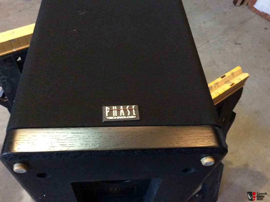 PHASE TECHNOLOGY 7t, rare, made in USA, 2way, tower speakers Photo ...
