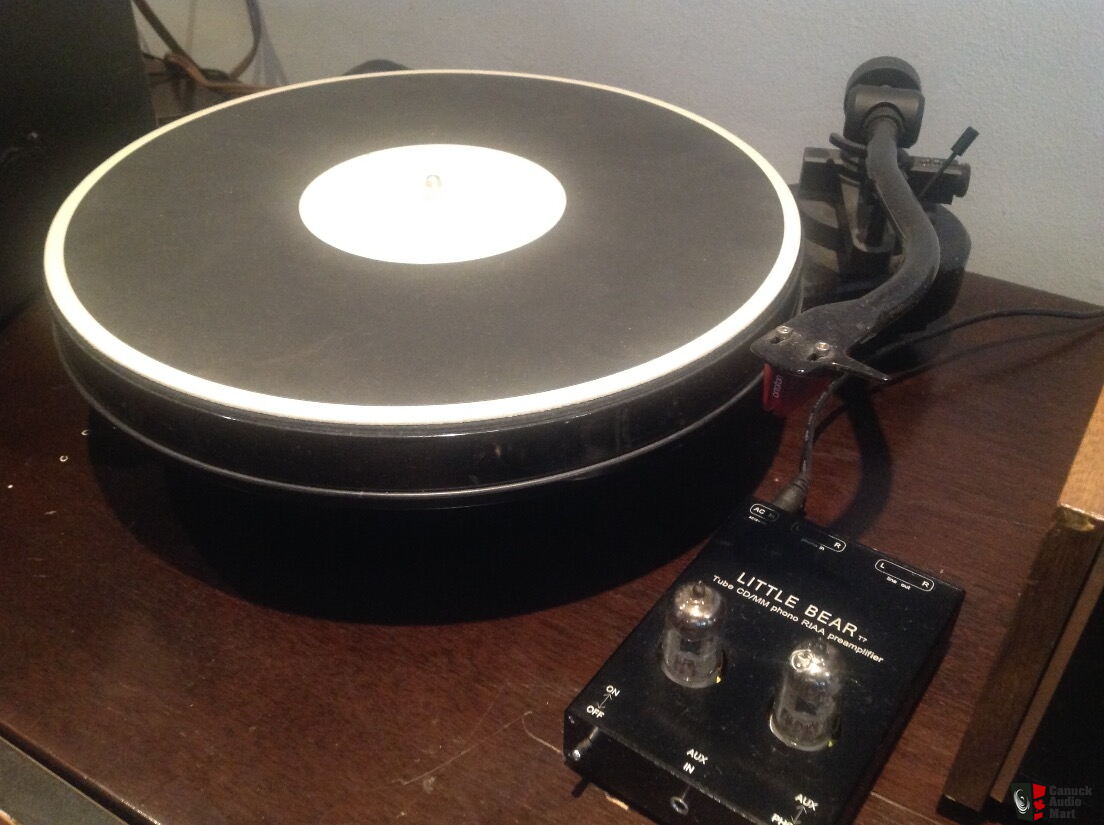 pro ject genie 1.3 with little bear pre amp For Sale - Canuck Audio Mart